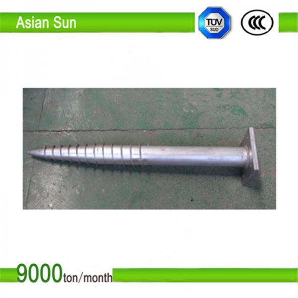 TUV Certificate Galvanized Steel Ground Screw for solar mounting system ...