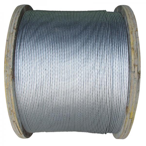 Zinc-coated Steel Wires Strand 1×7 EHS 3/16inch, ASTM A 475 - High ...